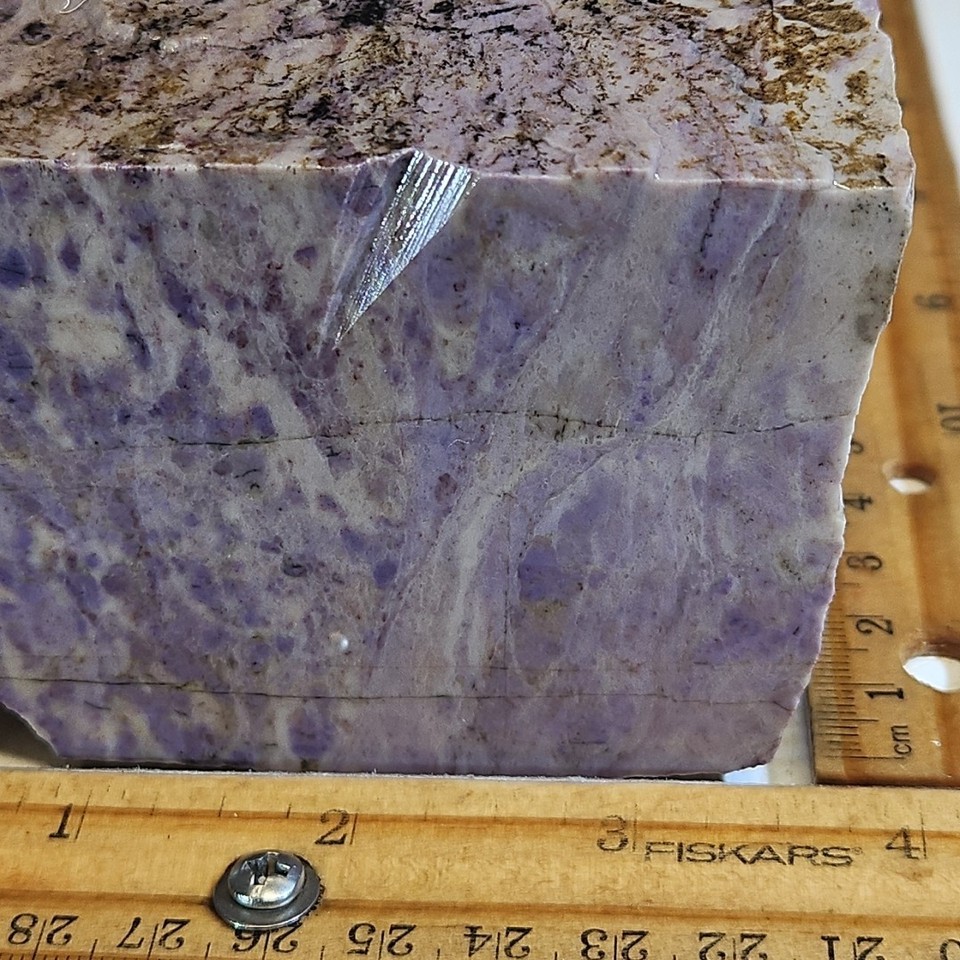 Purple Jade( Jadeite)rough from Turkey rough, great color 2LBS 1.6oz ...