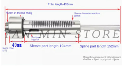 1pc NEW Drilling and tapping socket assembly ZS4125D (locating groove ...
