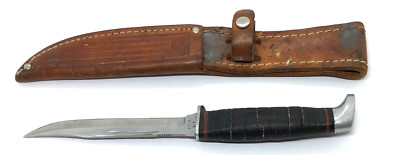 Case XX 316-5 SSP Fixed Blade Knife Leather Handle Tested Razor Edge w ...