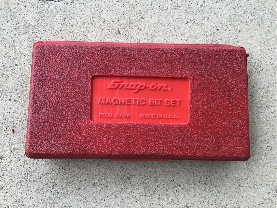 Snap-on Tools SDM400A Master SAE Bit Set in PB90 Case - Complete Plus ...