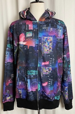 A Bathing Ape Bape Neon Tokyo Shark Hoody XXL Fits XL Japan A Bathing Ape Bape Neon Tokyo Shark Hoody XXL Fits XL Japan