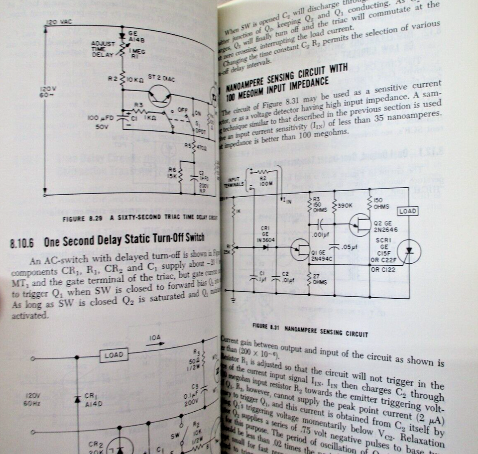 1972 SCR Manual Including Triacs & Other Thyristors General Electric ...