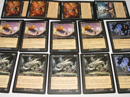 MTG 14 Recover Phyrexian slayer Tainted well Invasion playsets magic ...