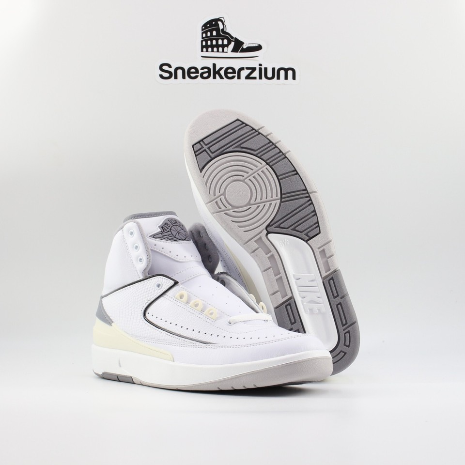Nike Air Jordan 2 Retro Cement Grey 2023 DR8884-100 Men's New | eBay