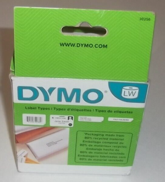 DYMO 30256 2 5/16" X 4" LARGE WHITE SHIPPING LABELS NEW | eBay