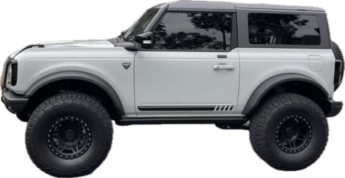 Ford Bronco 2021-2024 Lower Stripe Side Decals 2DR Raptor Wildtrak ...