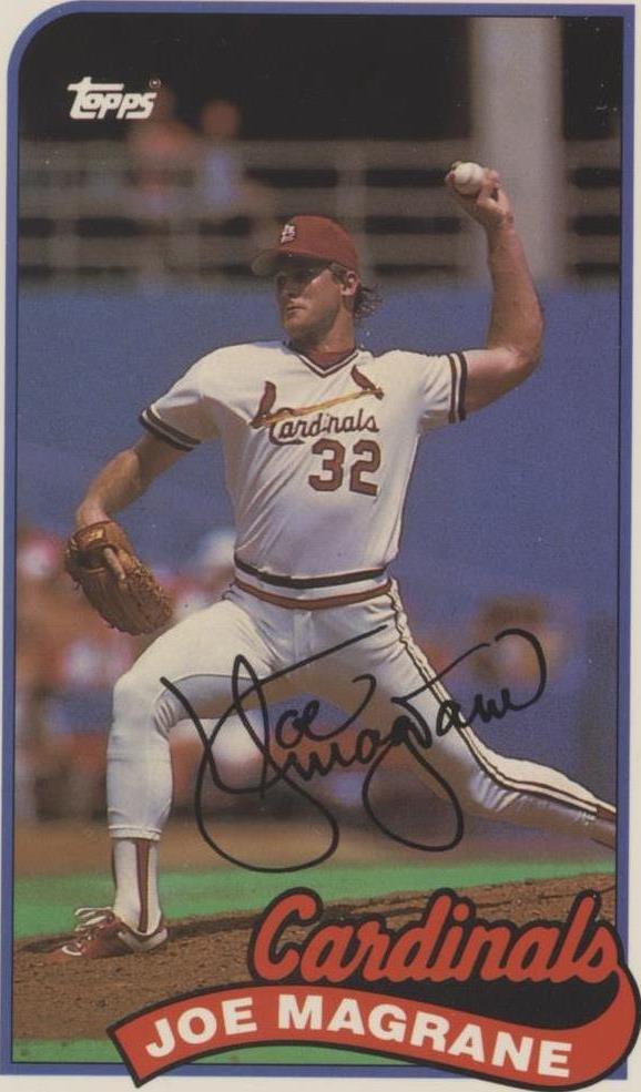 1989 Topps/LJN Baseball Talk - #94 Joe Magrane for sale online | eBay