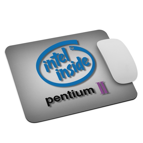 Intel Pentium 2 Processor - Mouse Pad NEW 9.5" x 7.75" Non Slip Retro ...