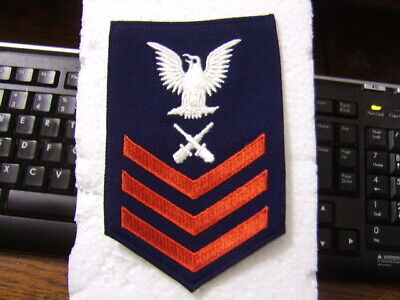 USCG RATING BADGE MALE - GUNNER'S MATE GM1 PO1 :K6 | eBay