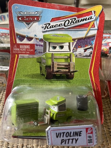 Disney Pixar Cars Race O Rama Series Vitoline Pitty #96 2009 DIecast ...
