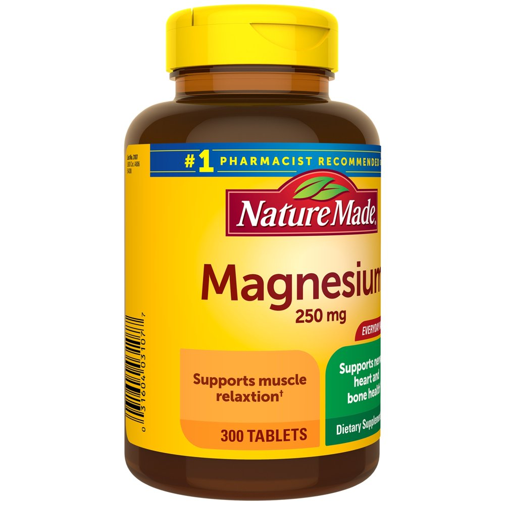 Magnesium Oxide 250 Mg Tablets, Dietary Supplement, 300 Count | eBay
