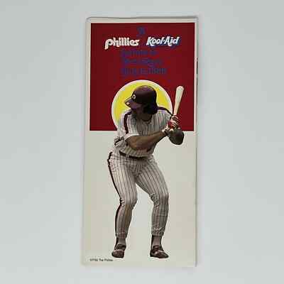 Vintage Philadelphia Phillies Salute to Pete Rose July 6 1986 Kool Aid ...