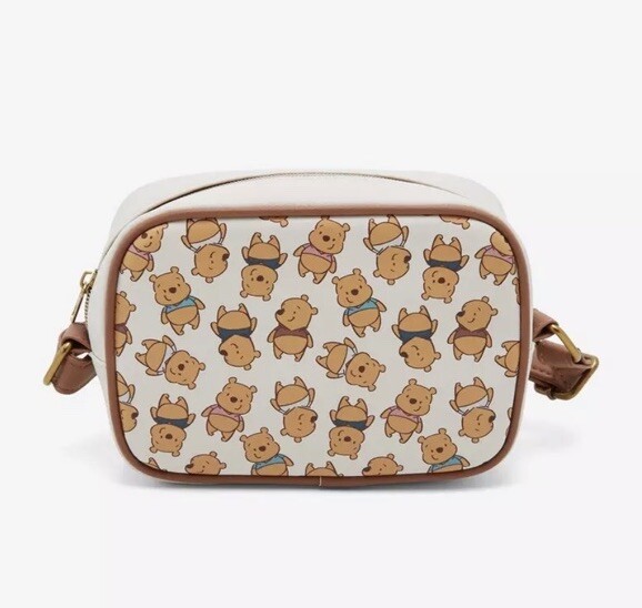 Loungefly Disney Winnie The Pooh Muted Colors Chibi Crossbody Camera ...