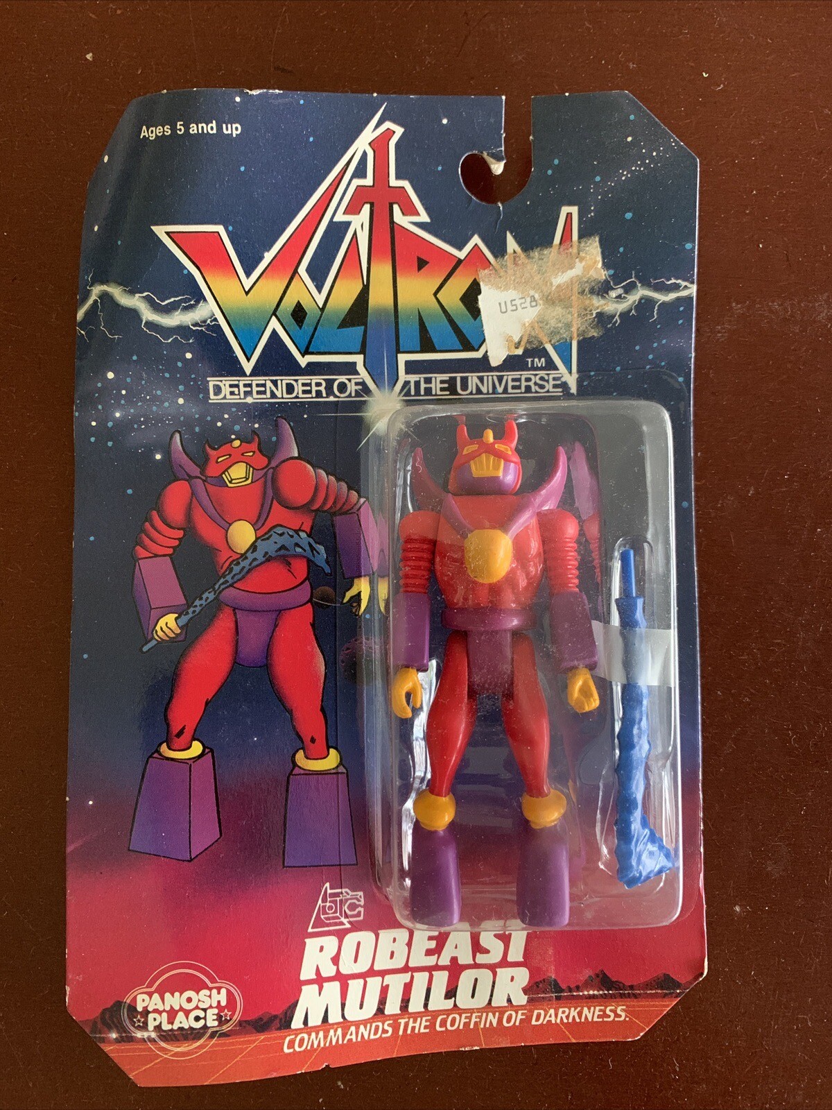NEW NOS VINTAGE 1984 PANOSH PLACE VOLTRON ROBEAST MUTILOR Box Warped | eBay