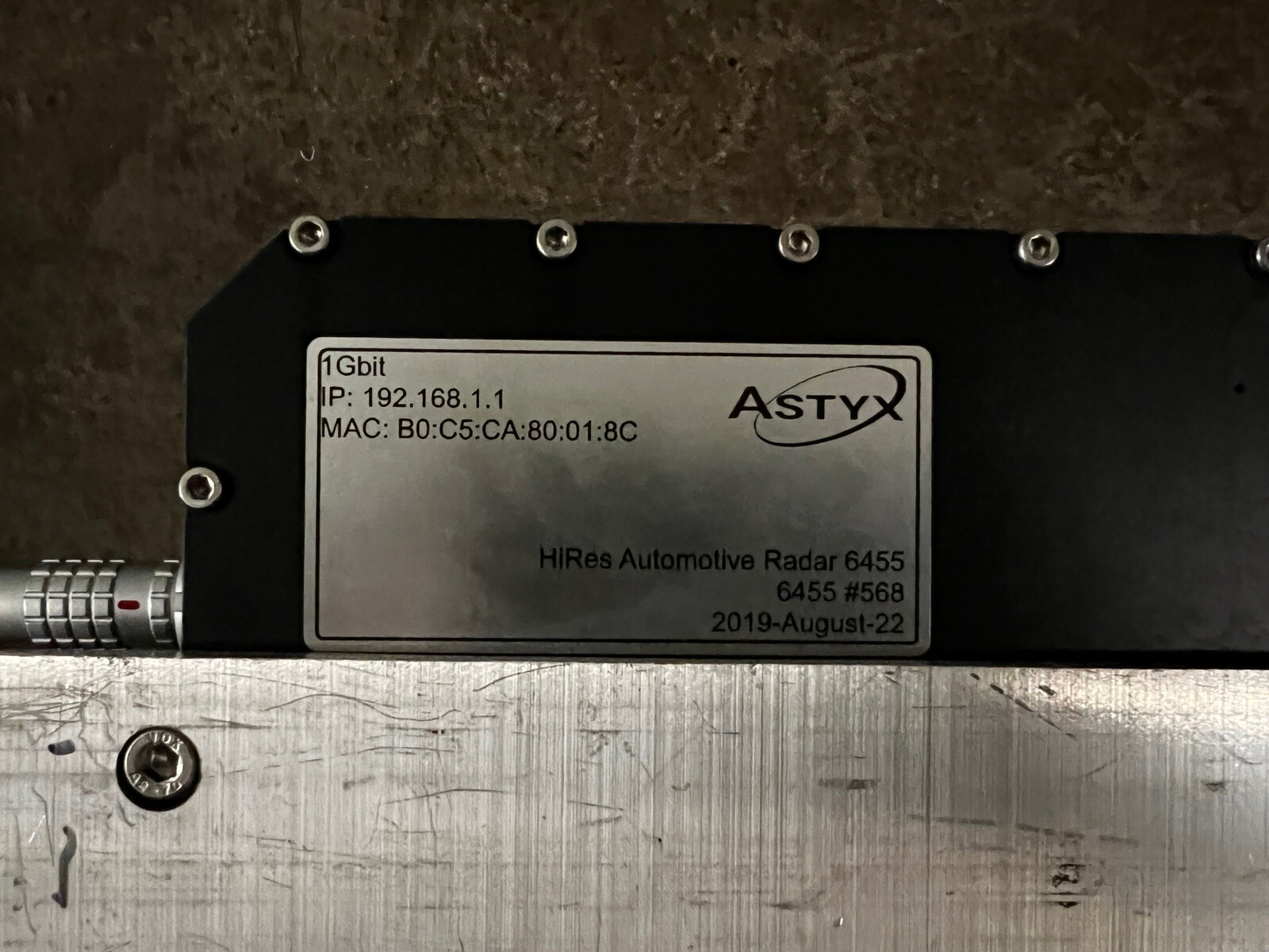 ASTYX HiRes Automotive Radar 6455 | eBay