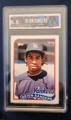 1989 Topps Deion Sanders Rookie card #110T NM-MT+ | eBay