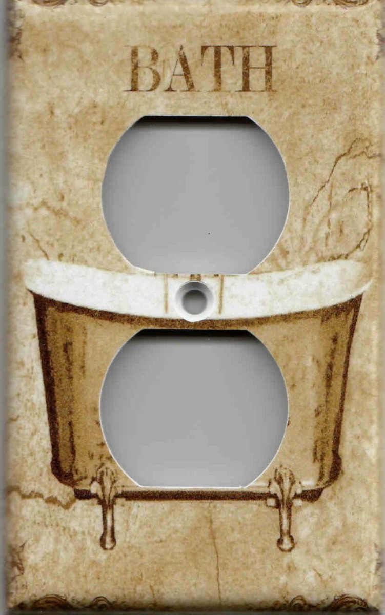 Decorative Bathroom Switchplates | Shelly Lighting