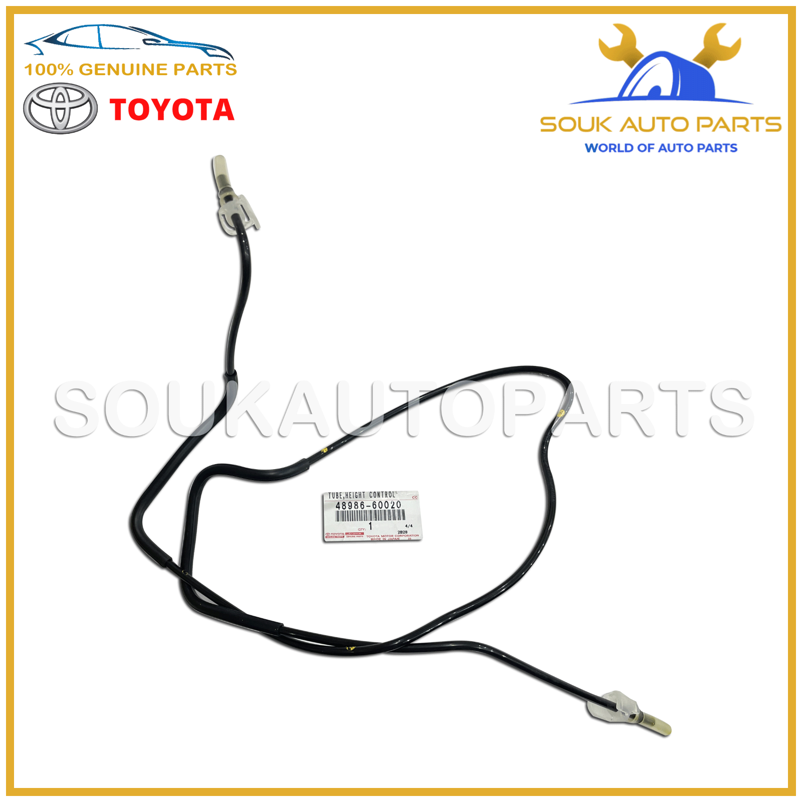 48986-60020 Genuine Toyota TUBE, HEIGHT CONTROL, NO.6 4898660020 OEM | eBay