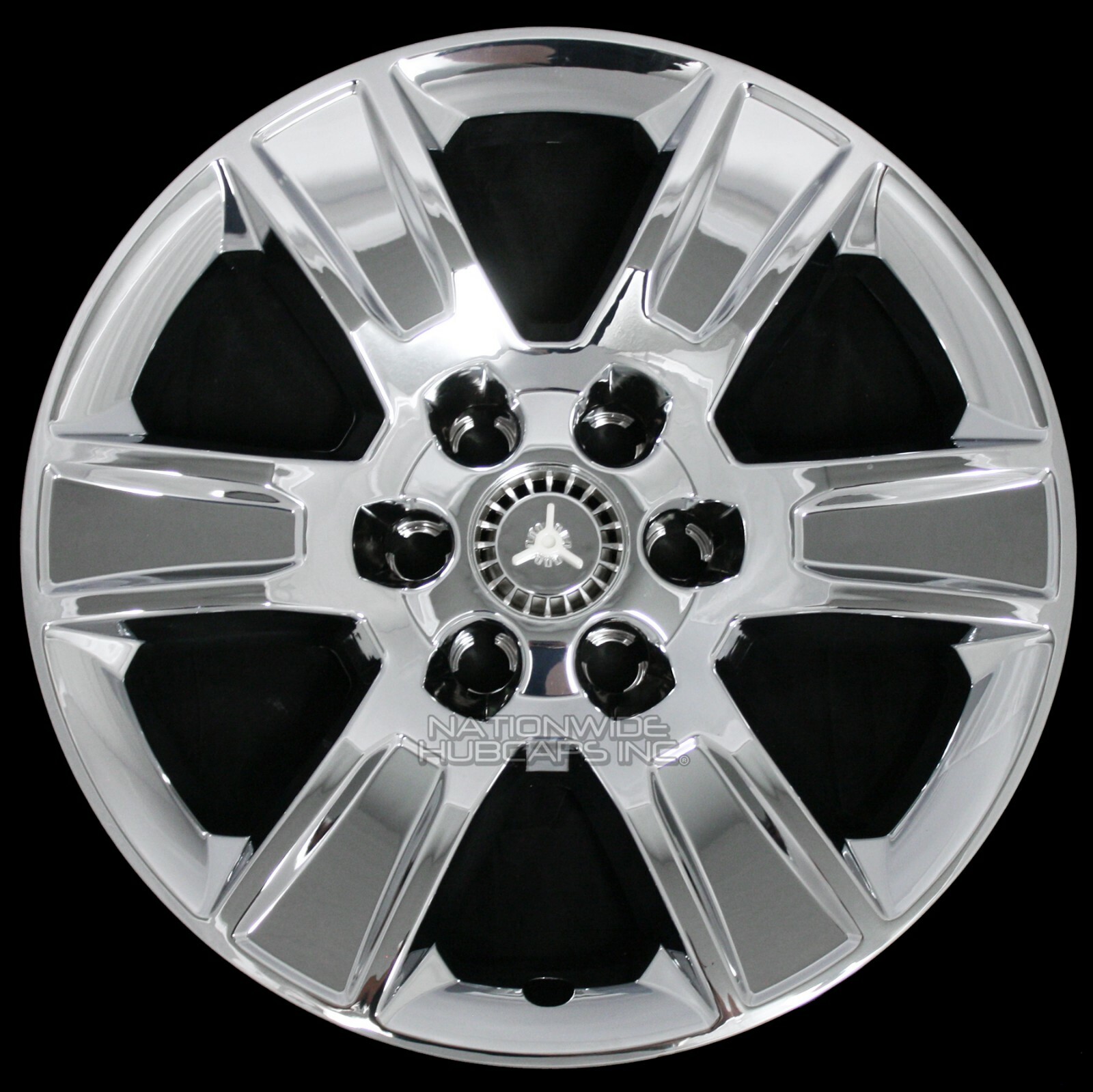2014-2019 GMC Sierra 1500 20" Chrome Wheel Skins Hub Caps Aluminum Rim ...