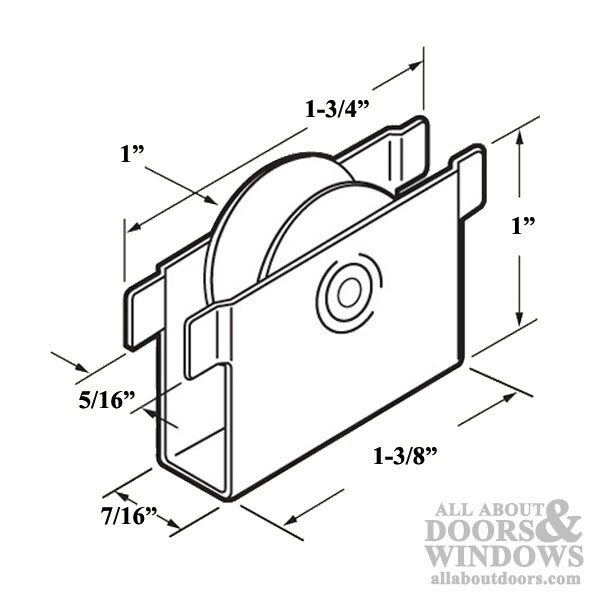 Door Roller For Empire Sliding Screen Doors Better Bilt Sliding Screen ...