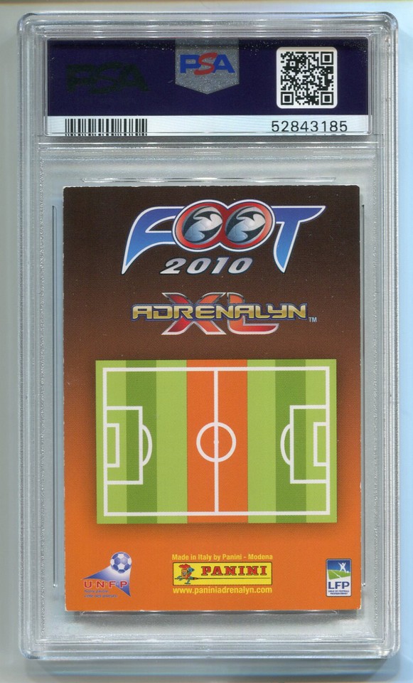 2009 Panini Adrenalyn XL Foot 2010 124 Eden Hazard RC Rookie Card PSA 5 ...