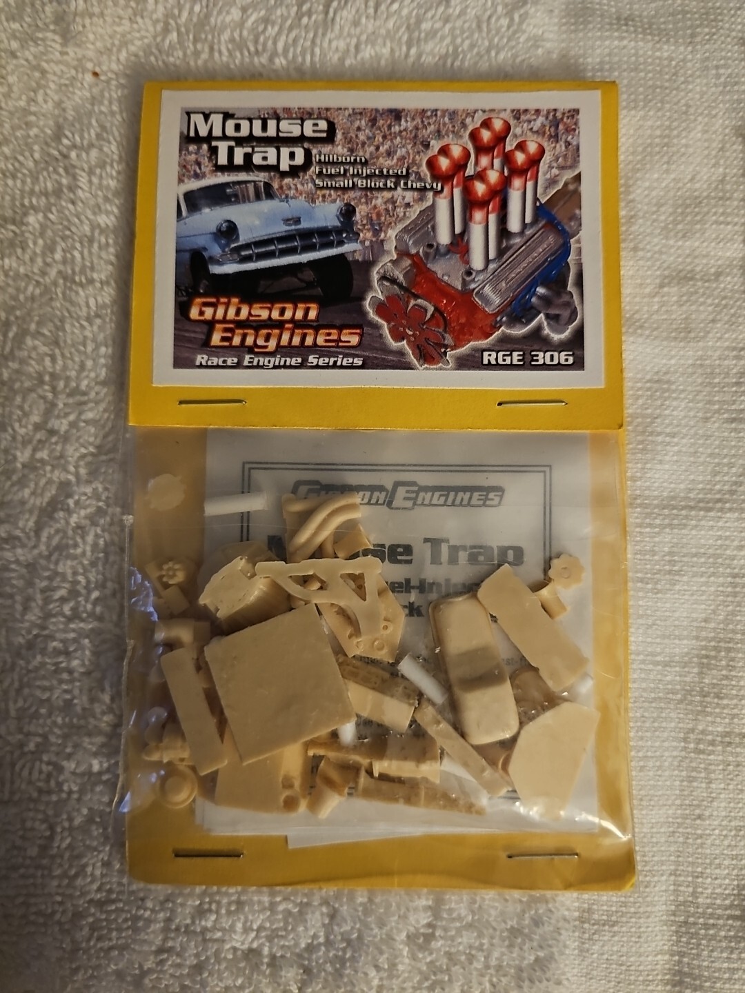 Resin Gibson Engines "Mouse Trap" Resin Engine kit# RGE 306 Unbuilt | eBay
