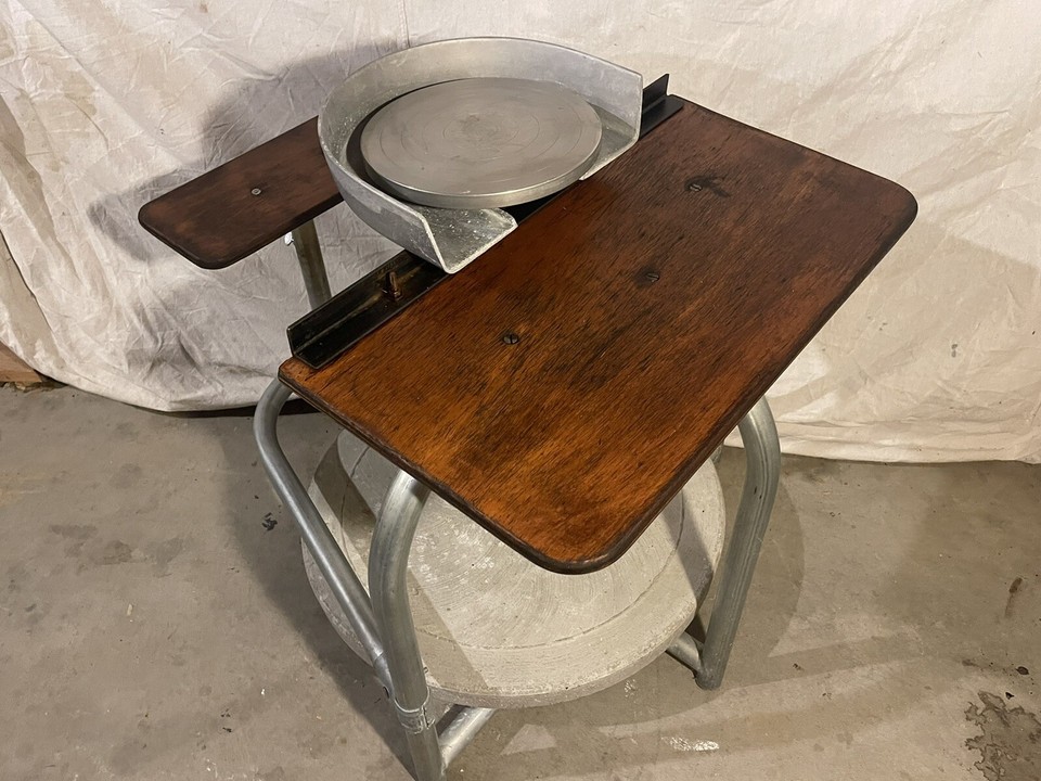 Skutt Thomas Stuart pottery kick wheel, Model KW | eBay
