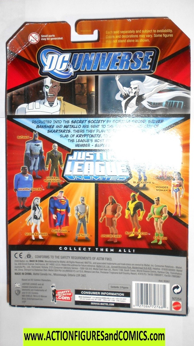 Silver Banshee Justice League Unlimited