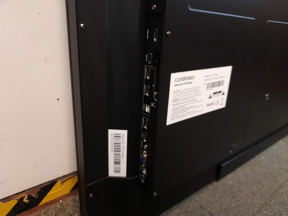 Clevertouch 65" V Series 3840 x 2160 Touchscreen Interactive Display - Android | eBay UK