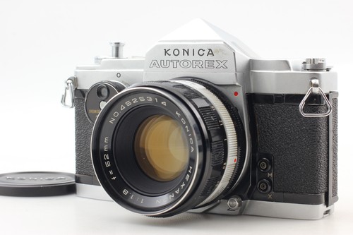 [Near MINT] Konica Autorex Full Half Frame Film Camera 52mm f/1.8 Lens ...