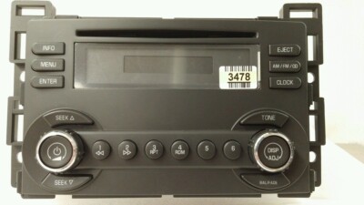 Pontiac G6 CD radio. OEM factory U1C Delco stereo. 15243804 NOS New | eBay