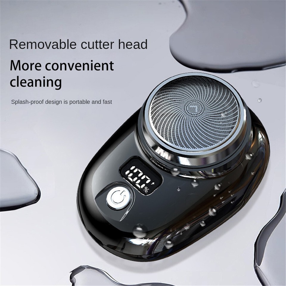 Portable Electric Razor Mini-Shave for Men USB Rechargeable Shaver ...
