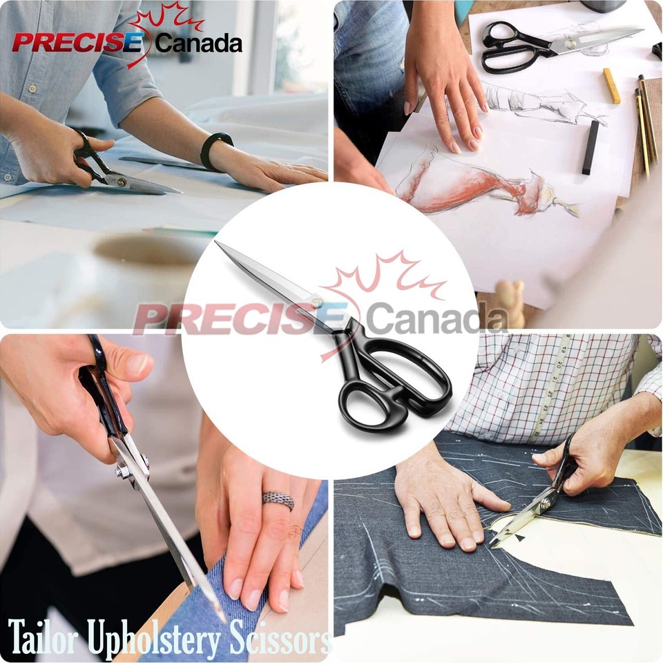 14" German Steel Heavy Duty Upholstery Carpet Shears Tailor Scissors ...