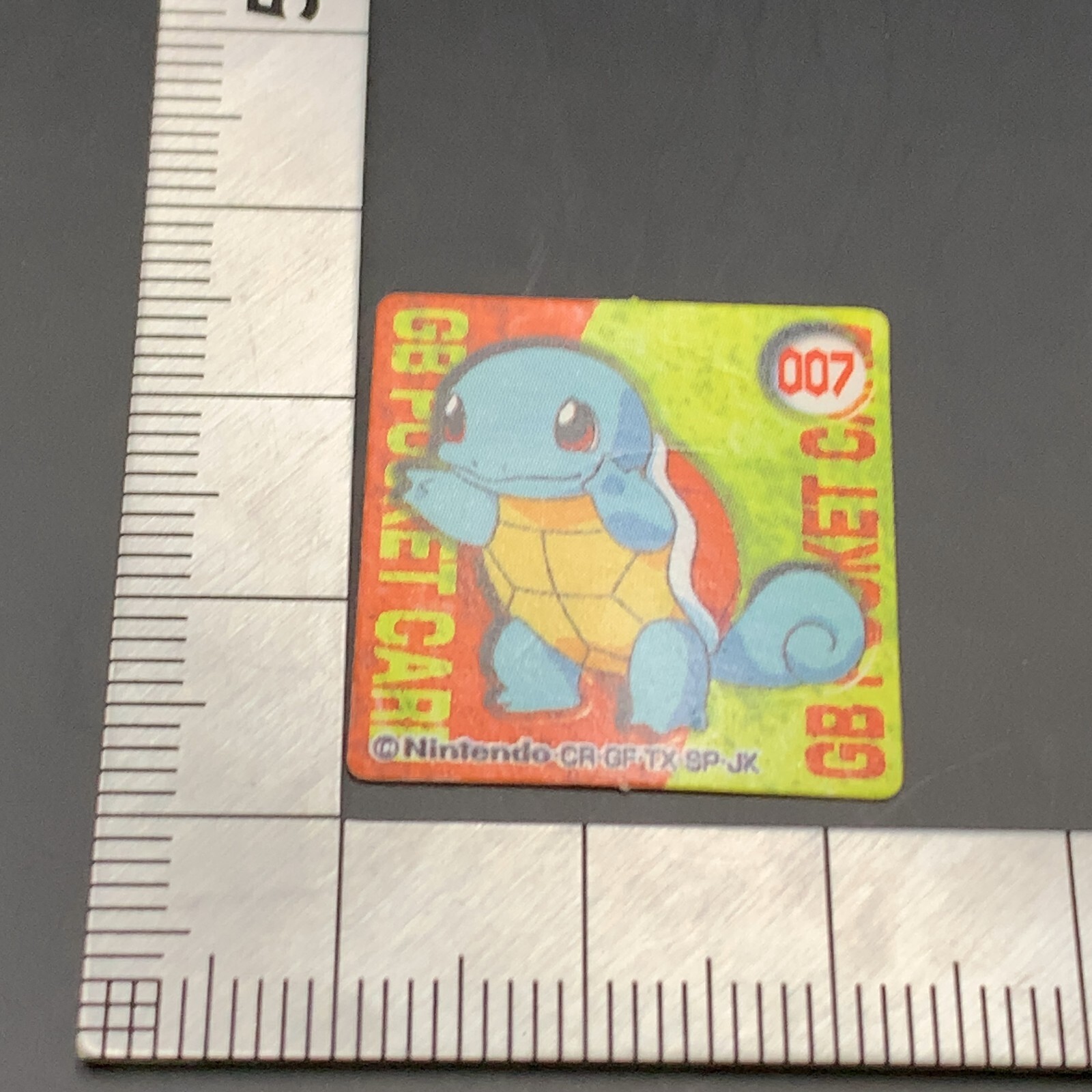 Squirtle Pokemon Mini Cards Game Japanese Nintendo F/S Anime Vintage ...