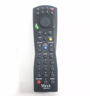 Genuine VBrick Systems Inc Remote Control Excellent Used Condition | eBay