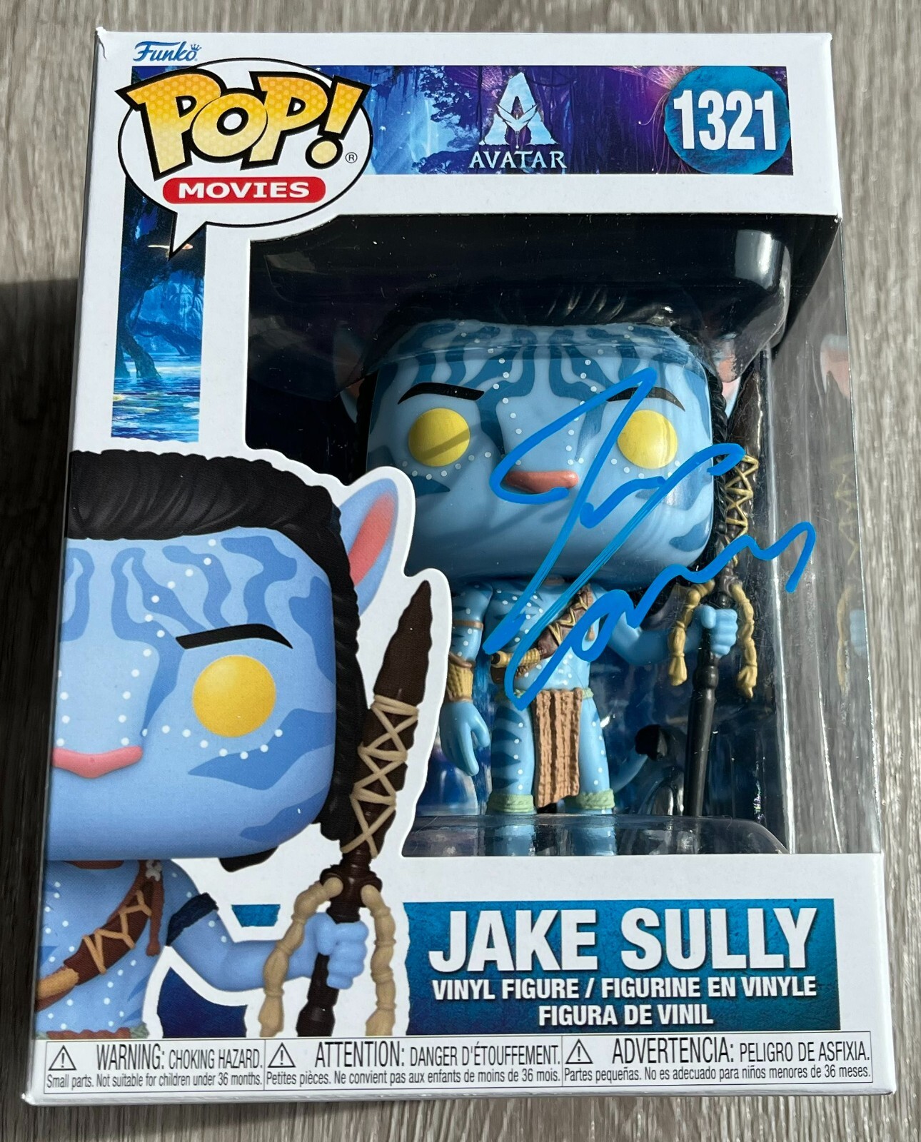 JAMES CAMERON SIGNED AVATAR JAKE SULLY FUNKO POP w/EXACT VIDEO PROOF ...
