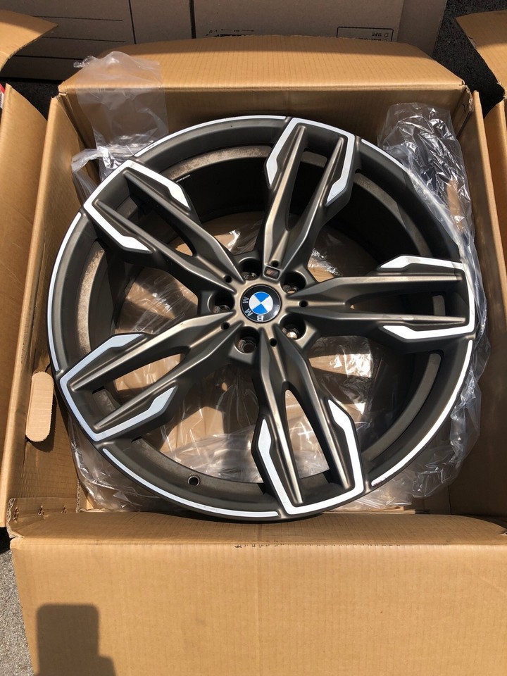 2017-2023 BMW X3 X4 M40i 21" OEM Wheel Set | STYLE718M | Genuine OEM ...