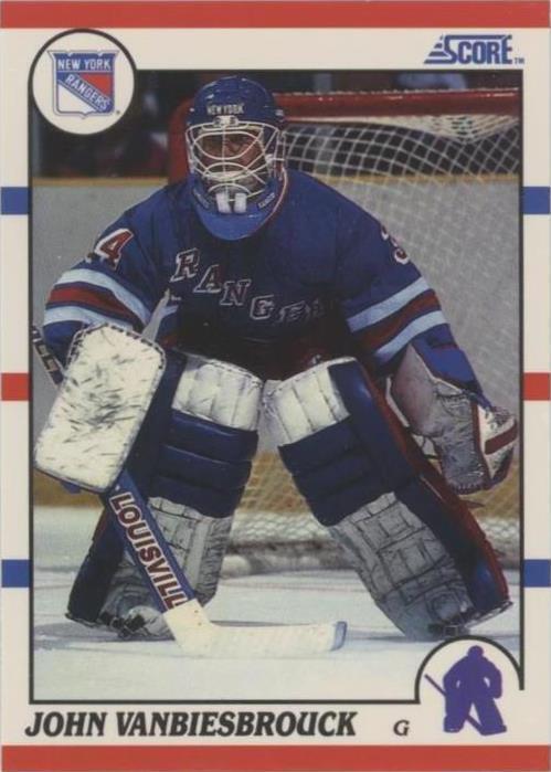 1990-91 Score 100 Hottest Players and Rising Stars - John Vanbiesbrouck ...