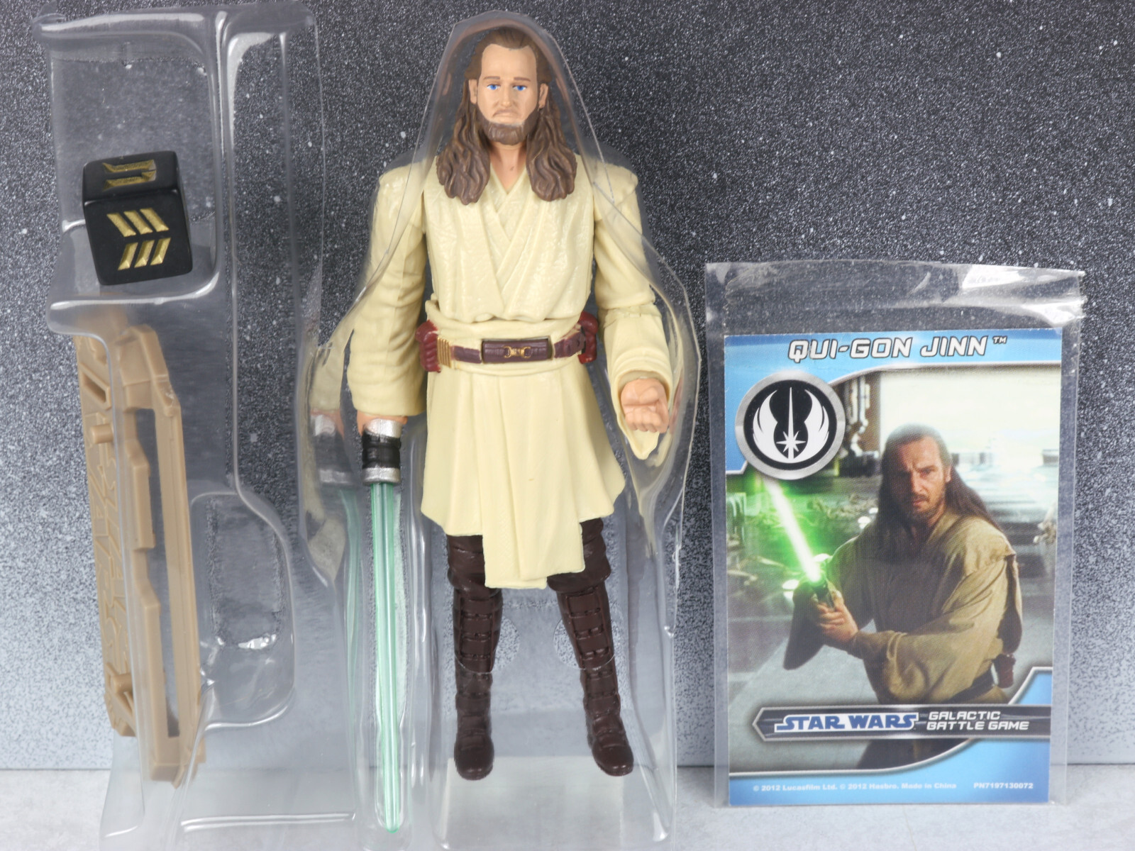 Star Wars Movie Heroes QUI-GON JINN Light Up Complete 3.75" Figure MH18 ...