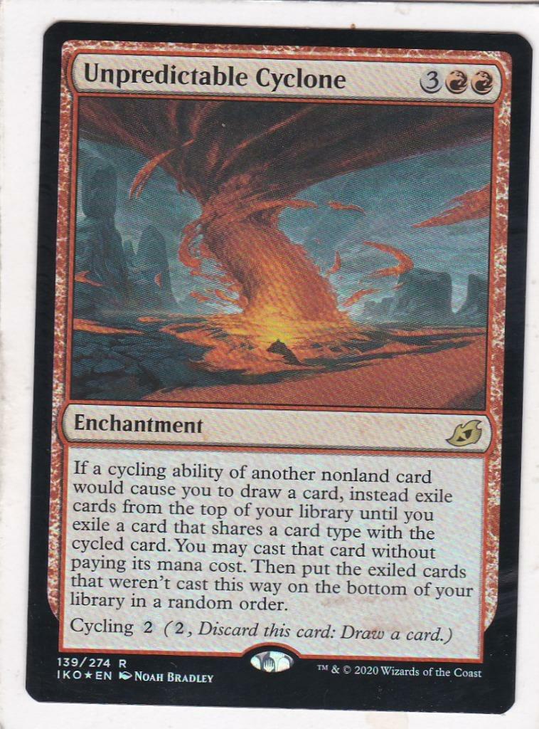 MTG: Ikoria: Lair of Behemoths: Foil: Unpredictable Cyclone | eBay