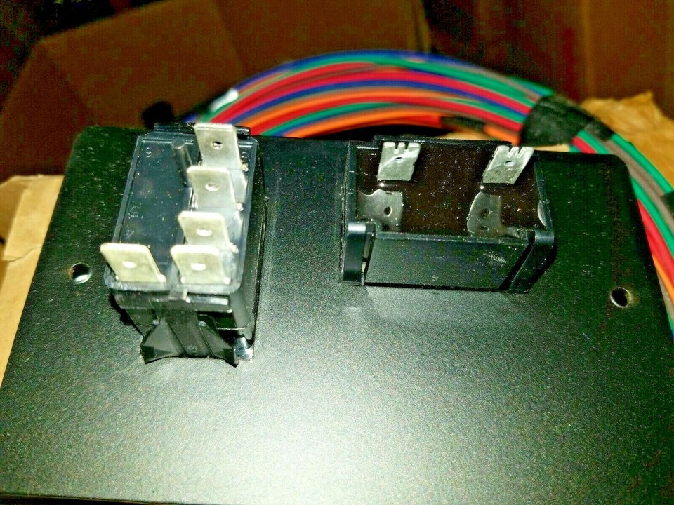 ONAN SILENT REMOTE GAS START SWITCH PANEL HOUR METER & 25' HARNESS 8 ...
