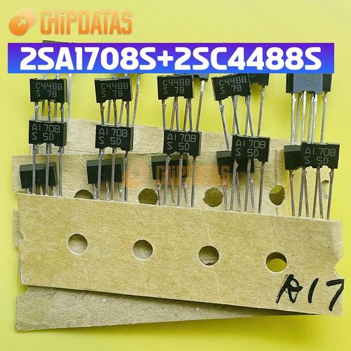 10pairs 2SA1708S/2SC4488S 2SA1708/2SC4488 (A1708/C4488) Transistors | eBay