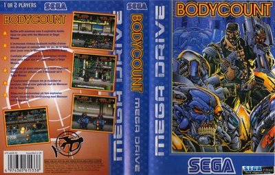 Bodycount Sega Mega Drive PAL Art Insert For Box | eBay