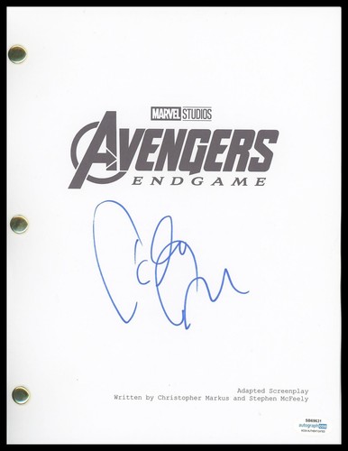 Paul Rudd "Avengers: Endgame" AUTOGRAPH Signed 'Ant-Man' Script ...