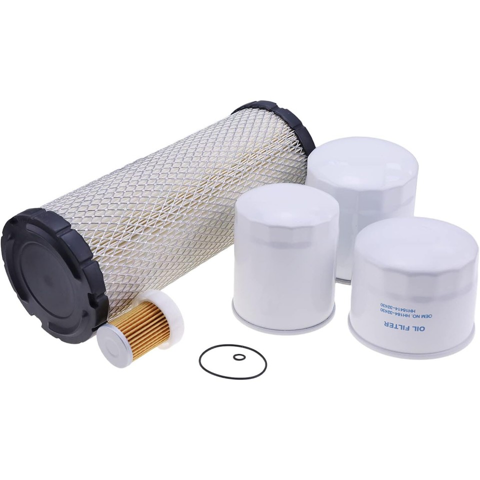 Filter Kit TA040-93230 HHK70-14070 For Kubota L2501 H HST L2800 L3200 ...