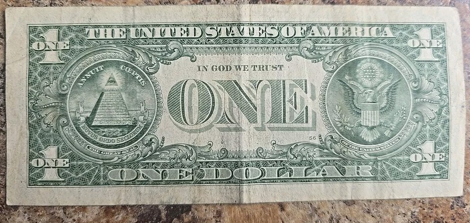 INK WELL CONTAMINATION ERROR 2013 $1 One Dollar Bill | eBay
