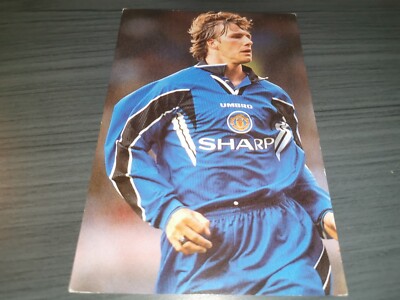 David Beckham Unsigned Manchester United autograph card | eBay