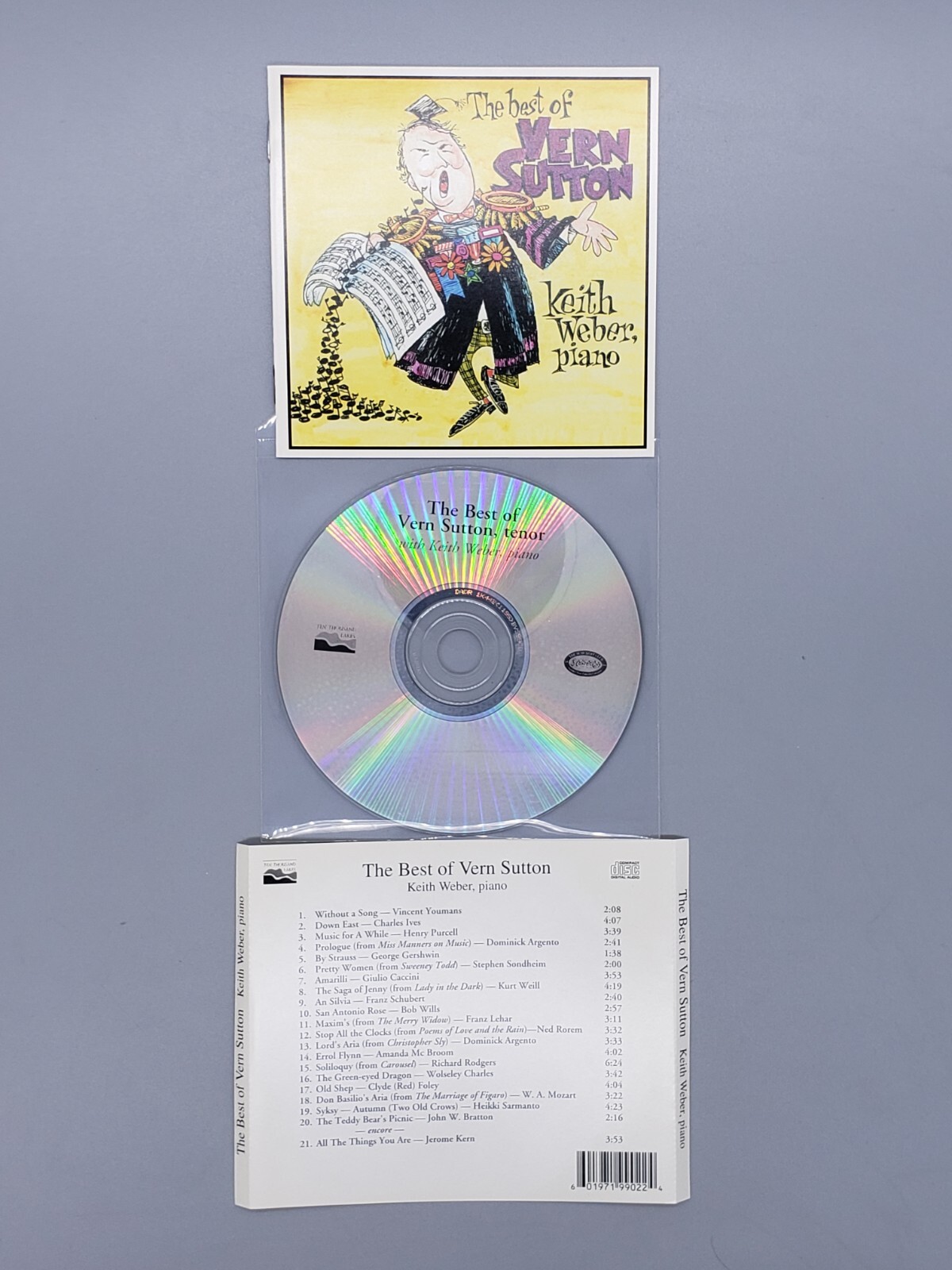 Best of Vern Sutton by Vern Sutton (CD, 2003) No Case No Tracking ...