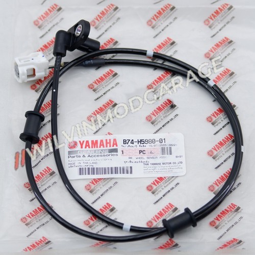 Genuine Yamaha XMAX 300 400 2017-2022 Rear Wheel Speed Sensor Cable B74 ...
