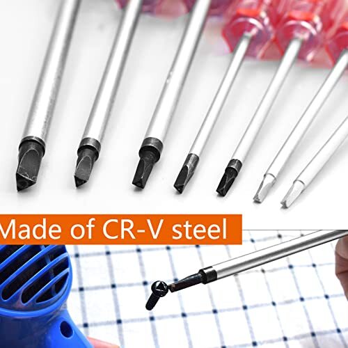 Triangle Screwdrivers Set 7 Sizes 1.4mm 1.8mm 2.0mm 2.3mm 2.7mm 3.0mm 4 ...